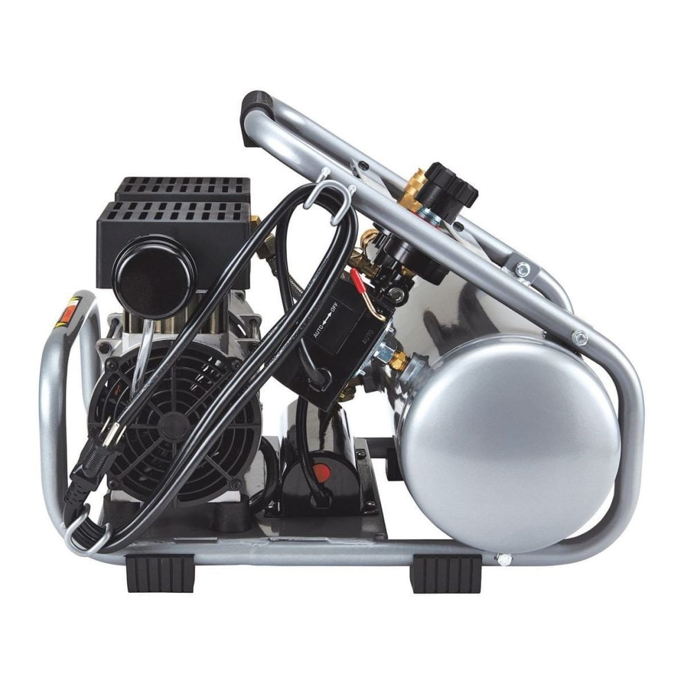 Ultra Quiet Air Compressor - 2 Gallon, 1.2 Horsepower