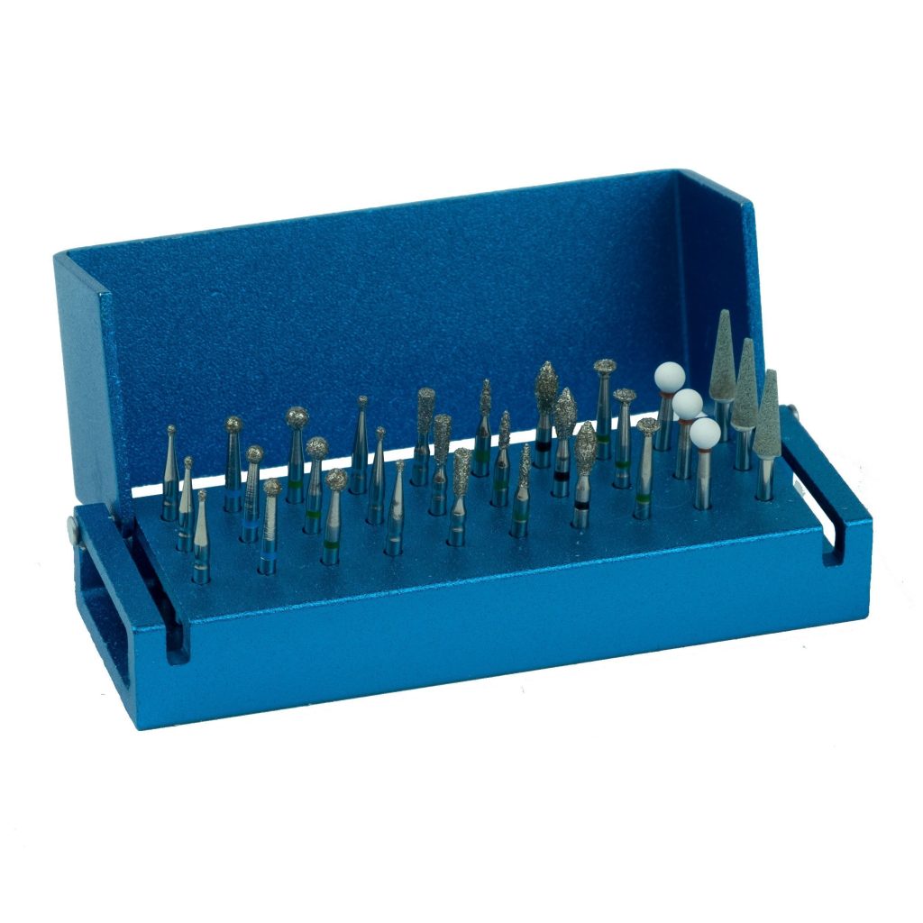 Ultimate Bur Set - GLASS & STONE - 30 Clear-Cut Bits, Burs, Cutters ...